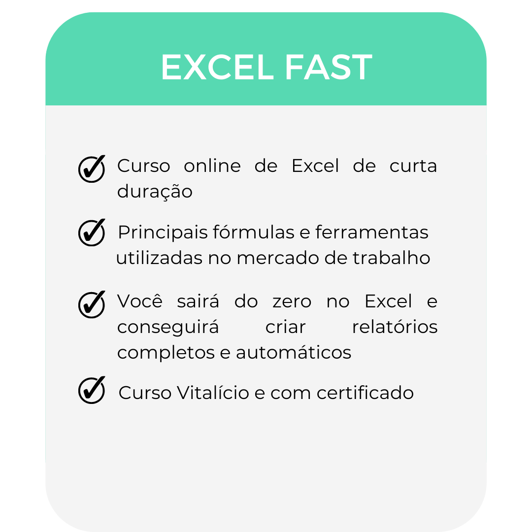 Excel 80 20 | Cursos de Excel Online e Completos Excel 80 20 | Cursos de Excel Online e Completos